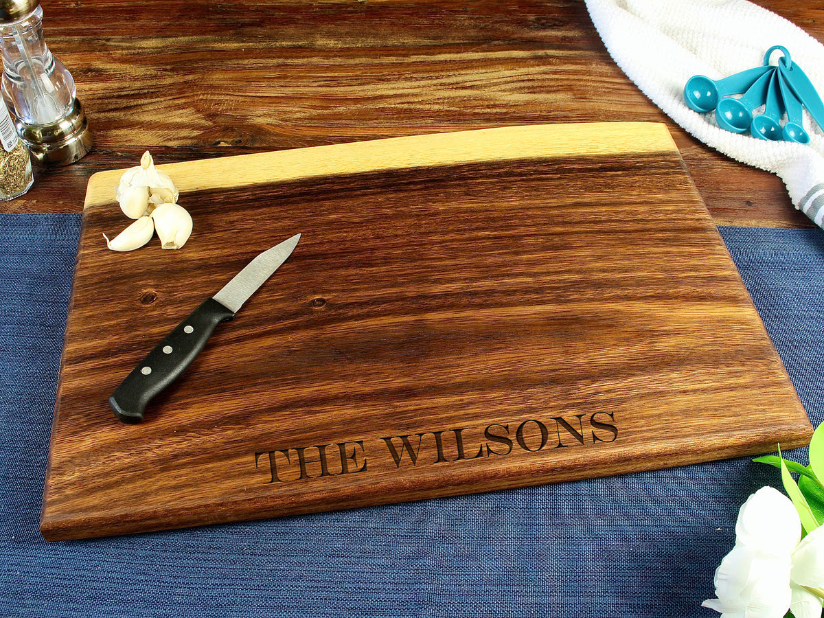 Large Live Edge Square End Board – Tuckahoe Hardwoods